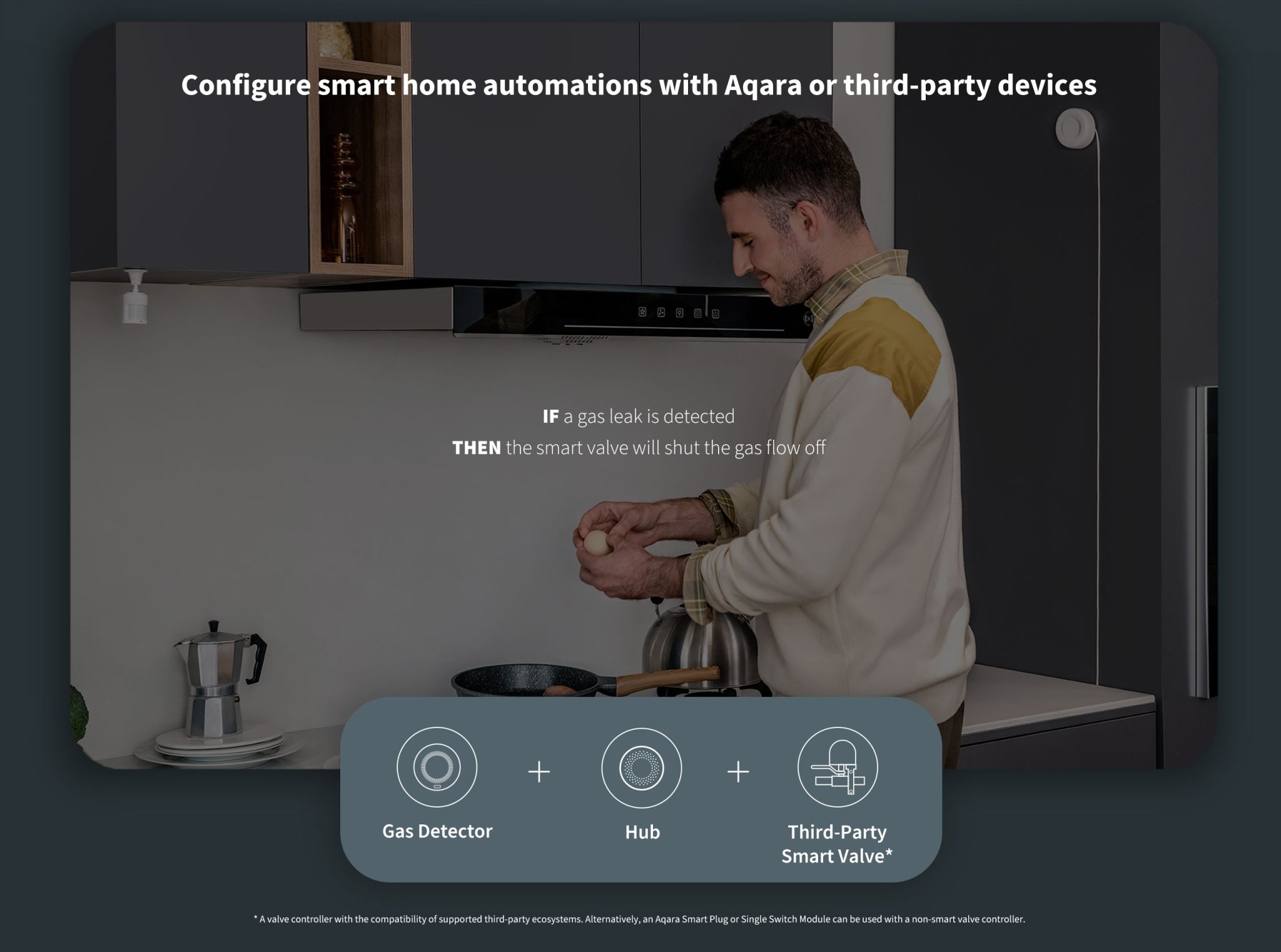 Aqara Smart Gas Detector - HomeSmart Singapore