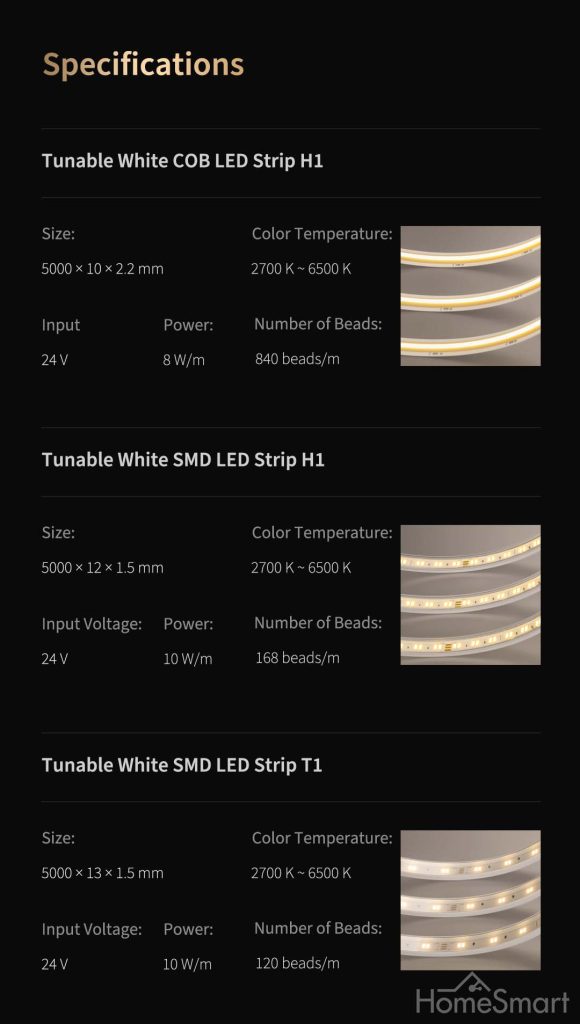 Aqara LED Strips (with Smart Module) - HomeSmart Singapore