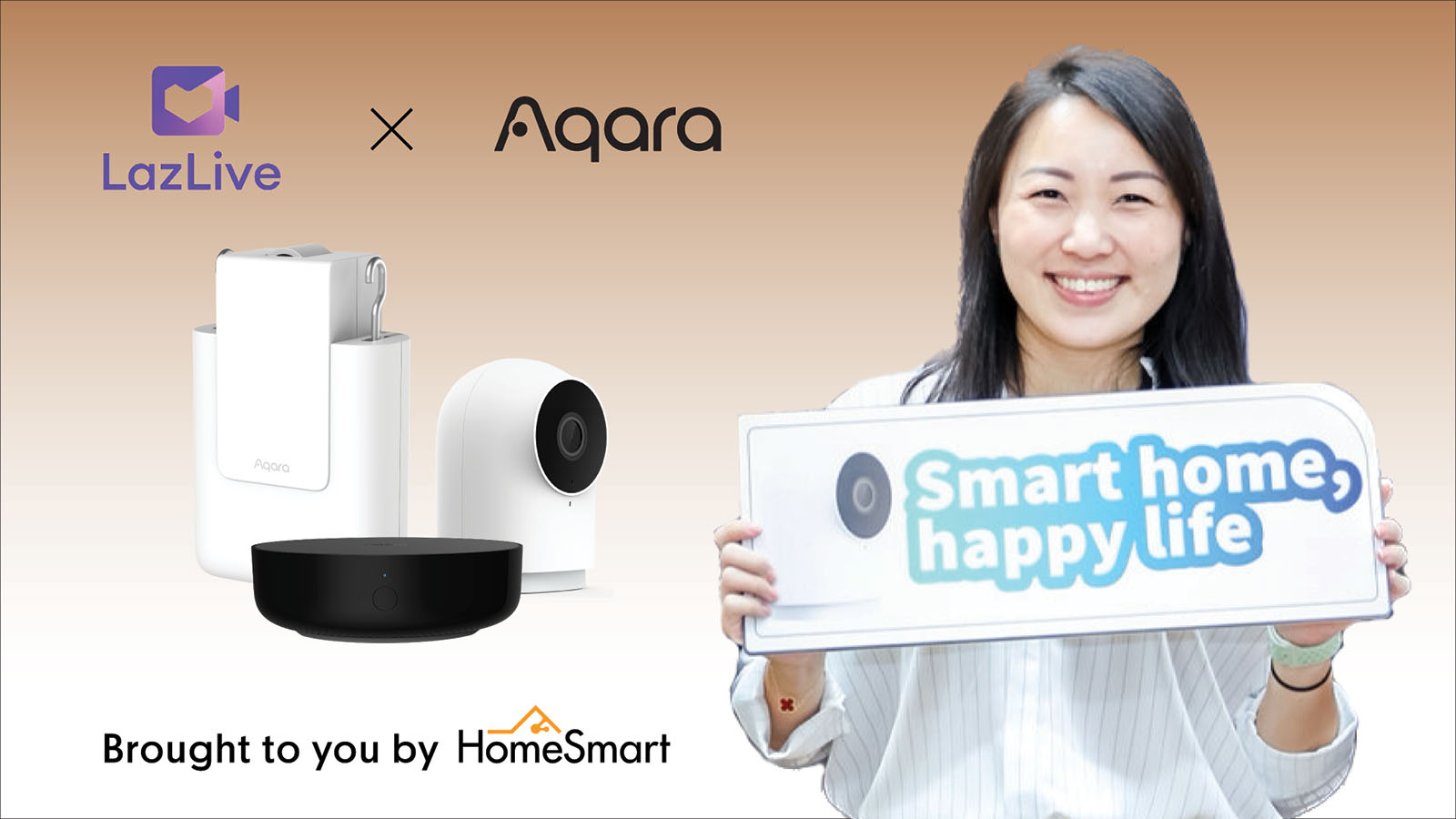 Live Smart with Aqara - Laz Live x HomeSmart - HomeSmart Singapore