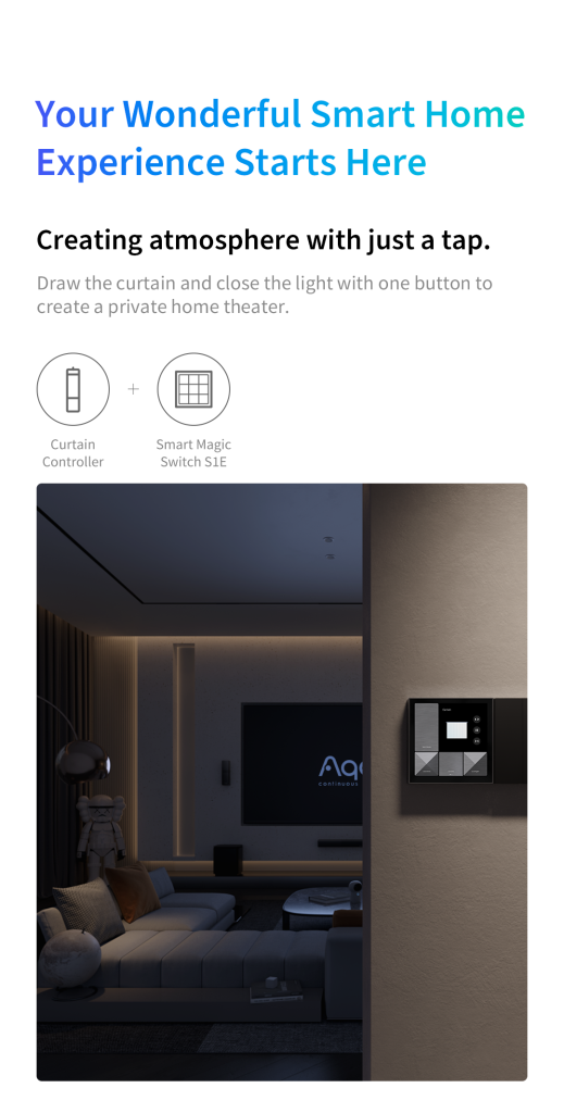 Aqara Magic Switch S1E - HomeSmart Singapore